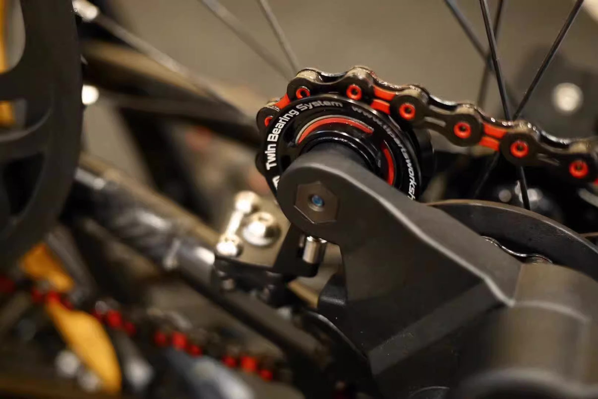 Ti Parts Workshop Titanium Chain Tensioner Wheel – le velo Cycling Workshop